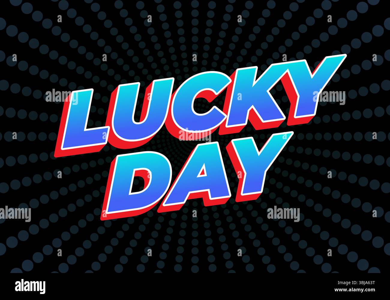 Retro comic style text with vibrant gradient color combination Stock ...