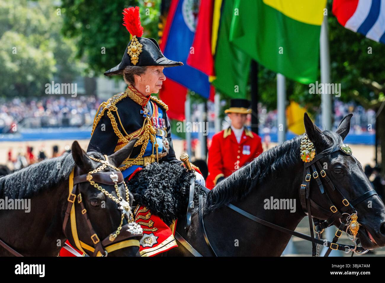 London, UK. 14th June, 2025. The King's Birthday Parade, Trooping the ...