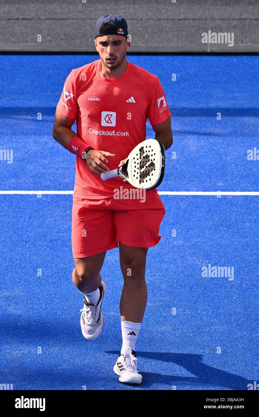 Alejandro GALAN (ESP) during the semifinals of the BNL Italy Major ...