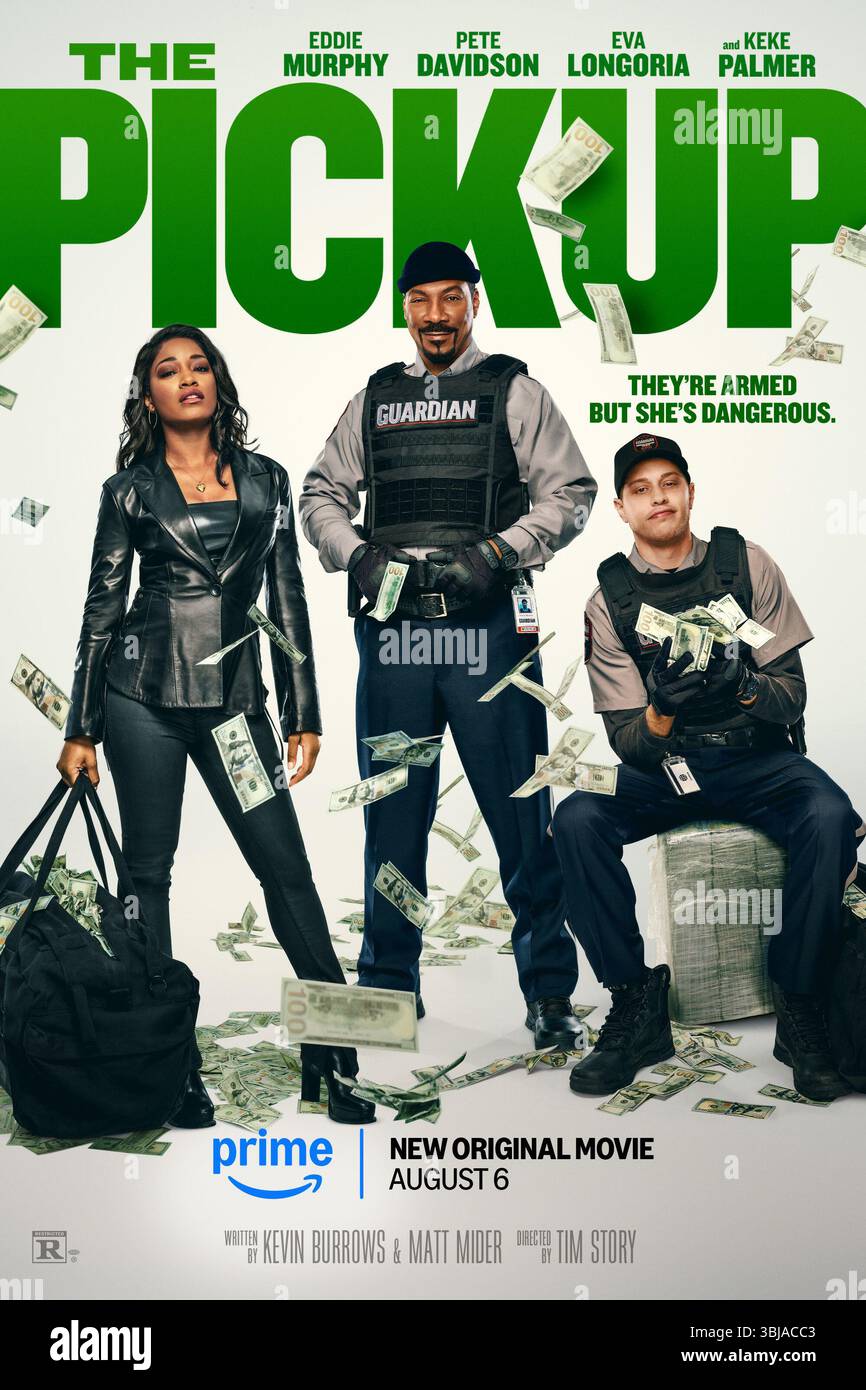 The Pickup movie poster Eva Longoria, Eddie Murphy & Pete Davidson ...