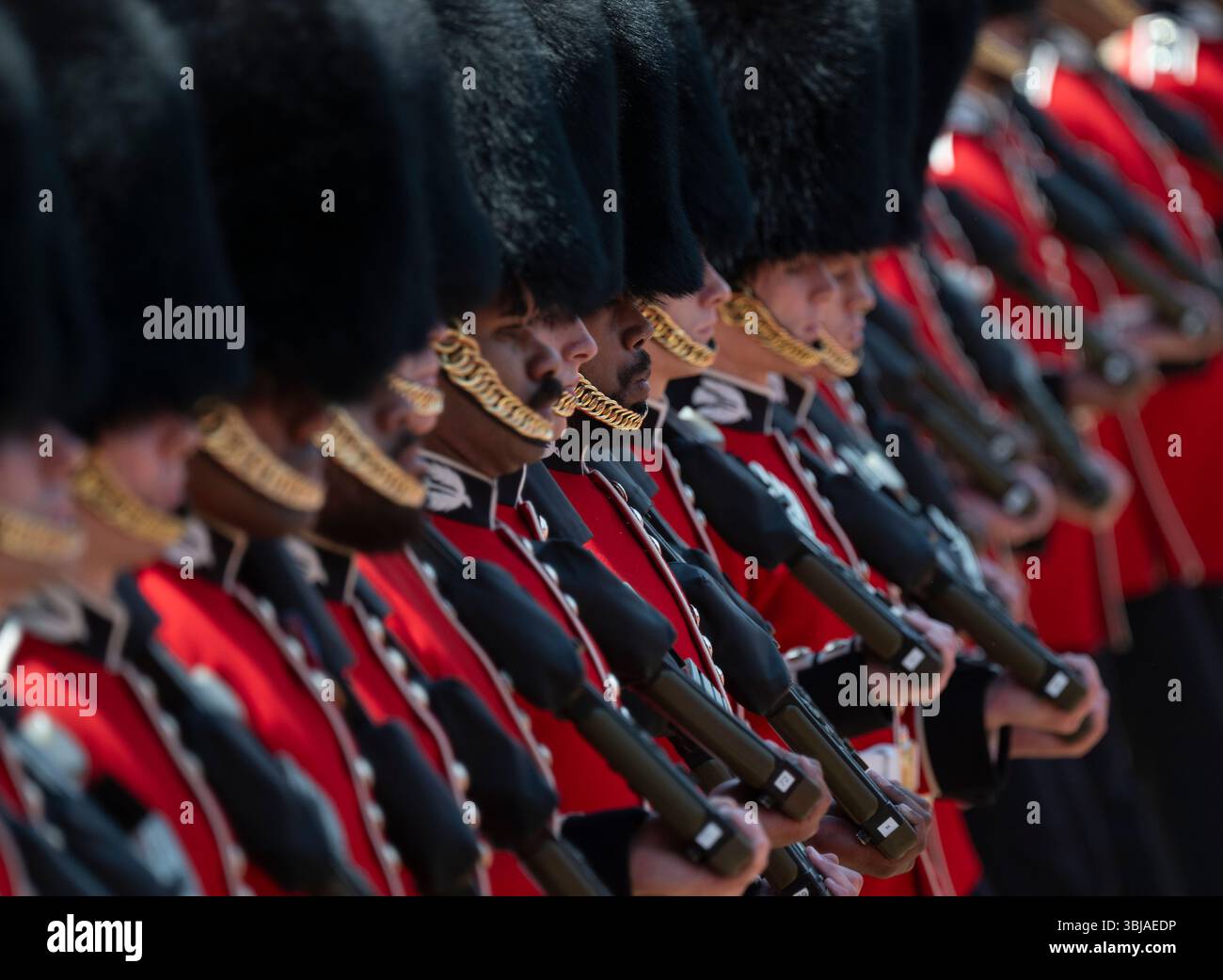 Horse Guards Parade, London, UK. 14th June, 2025. Trooping the Colour ...