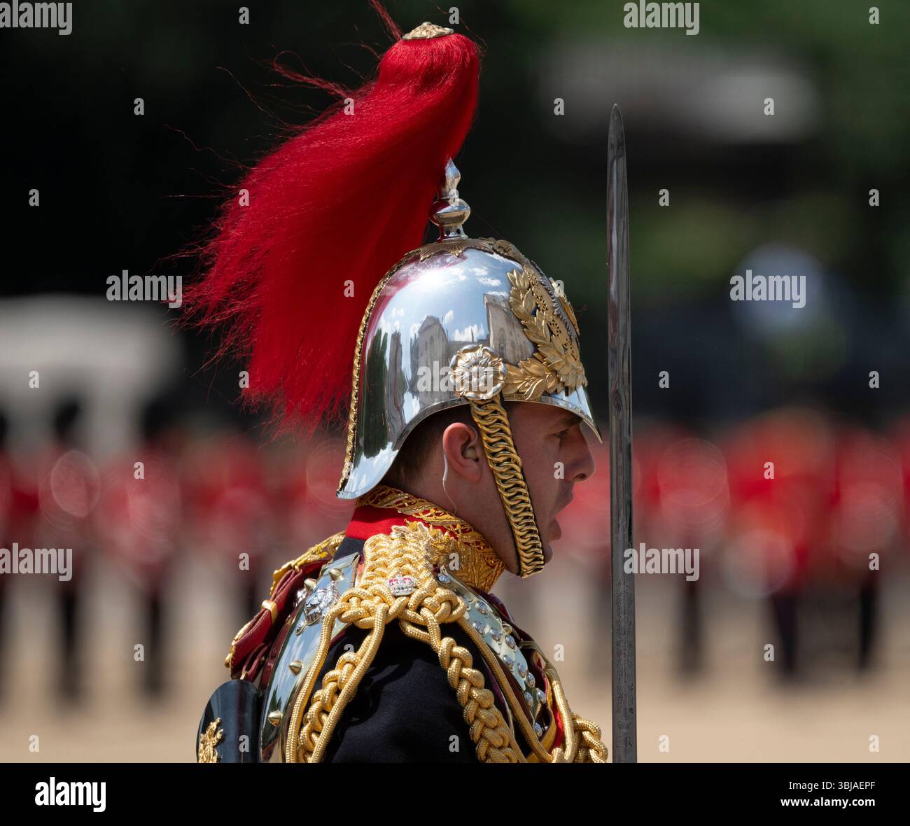 Horse Guards Parade, London, UK. 14th June, 2025. Trooping the Colour ...