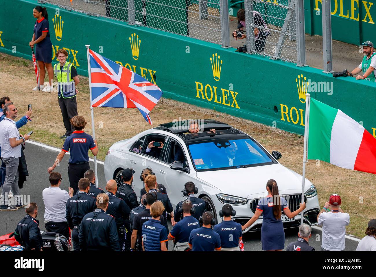 Le Mans, France. 14th June, 2025. FEDERER Roger (swi), Starter of the ...