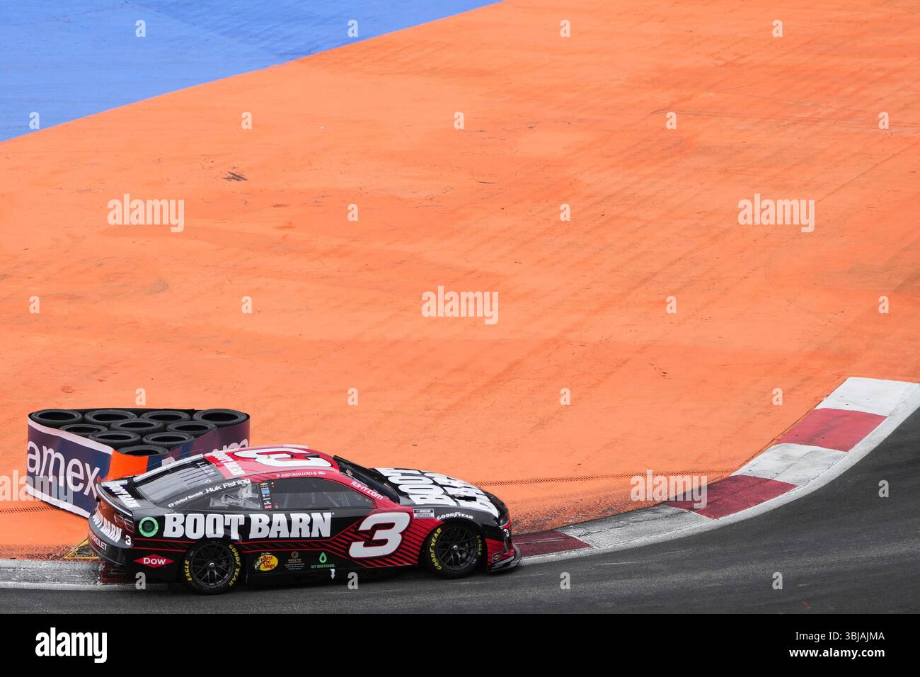 Austin Dillon drives during a qualifying session for the NASCAR Cup ...