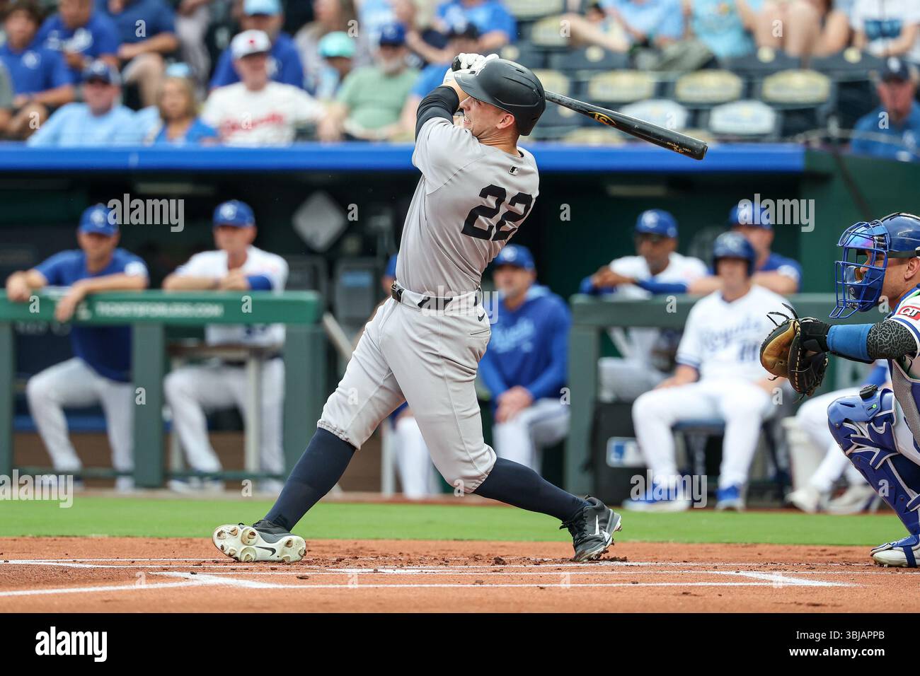 Kansas City, MO, USA. 12th June, 2025. New York Yankees designated ...