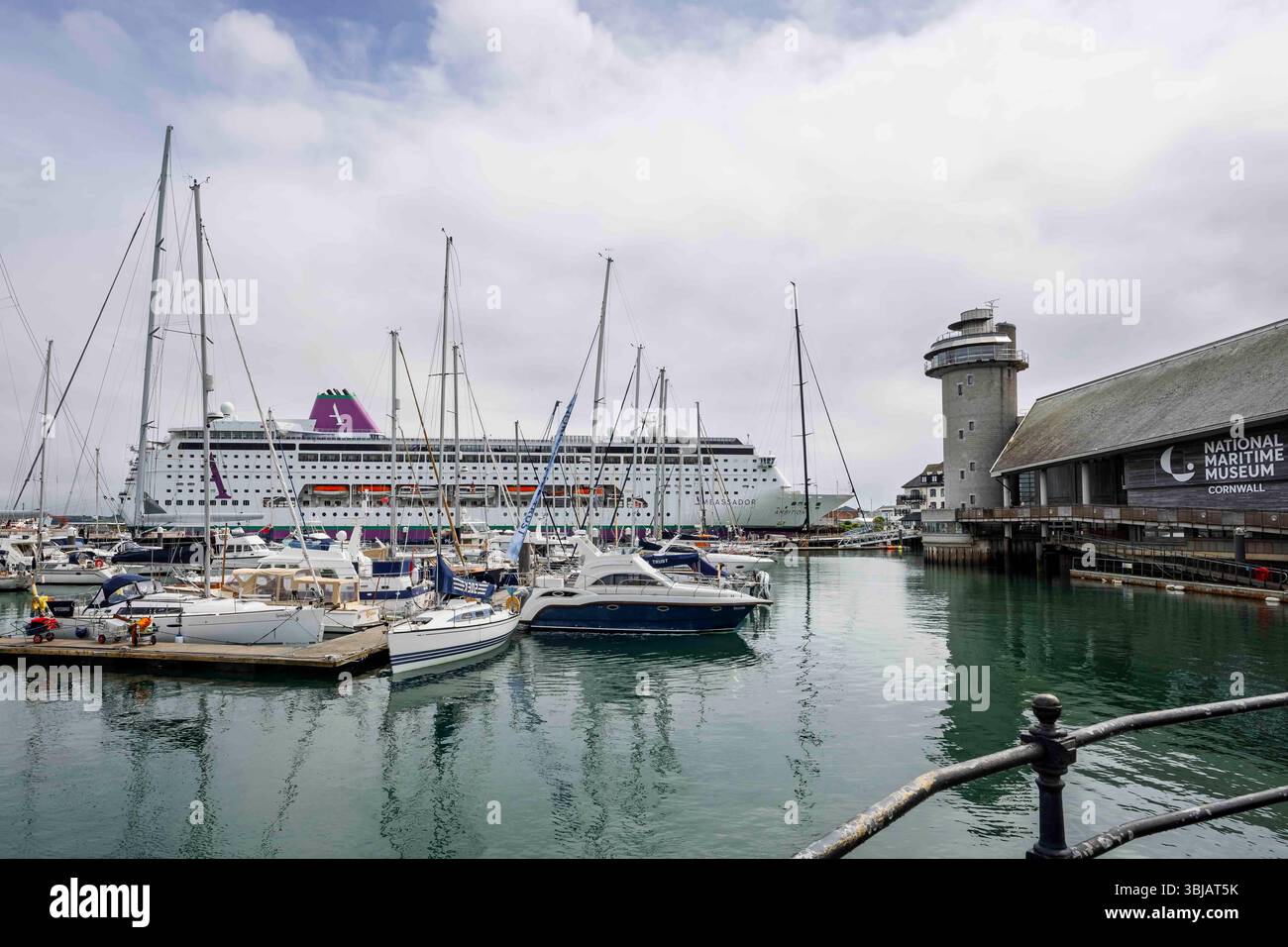 The National Maritime Museum and marina in Falmouth, Cornwall, UK on 31 May 2025 Stock Photo - Alamy