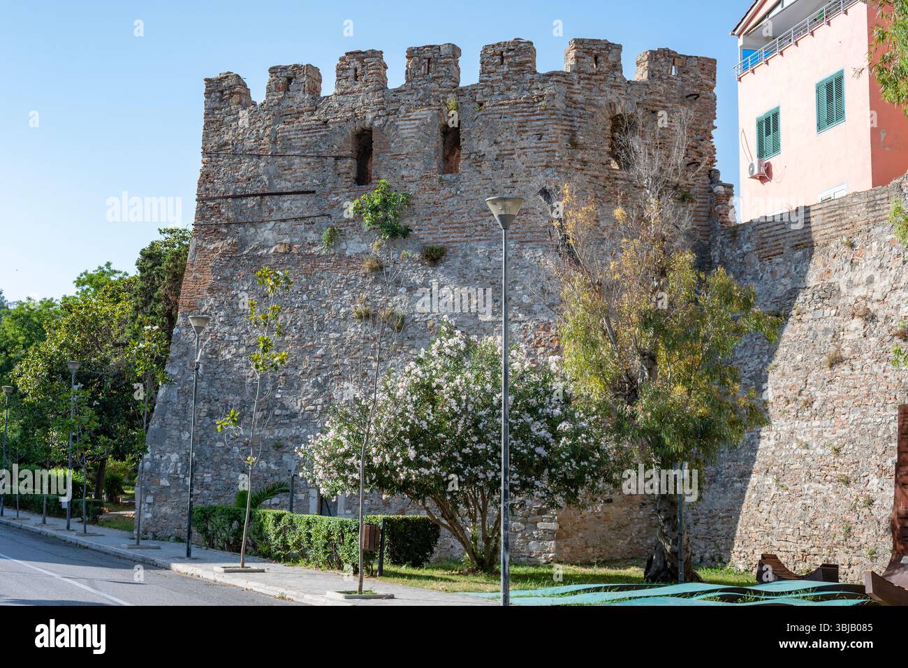Old City Wall, Durres, Albania Stock Photo - Alamy