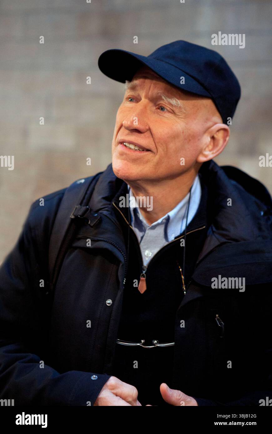 Brazilian photographer Sebastiao Salgado at the press preview of his ...