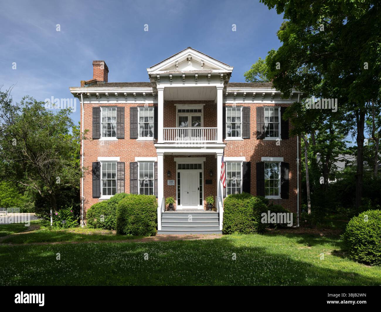 Christopher Hawken House, Location: Webster Groves MO Stock Photo - Alamy