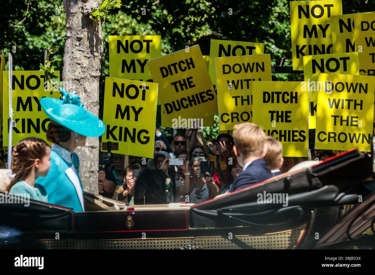 London, UK. 14th June, 2025. Catherine, Princess of Wales, and her ...