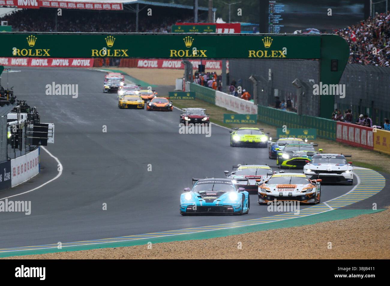 Le Mans, France. 14 Jun, 2025. Manthey 1st Phorm (92) Ryan Hardwick ...