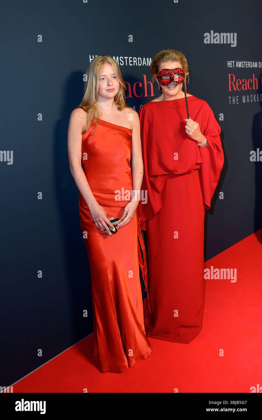 Amsterdam, The Netherlands. 14th June, 2025. Princess Mabel with her ...
