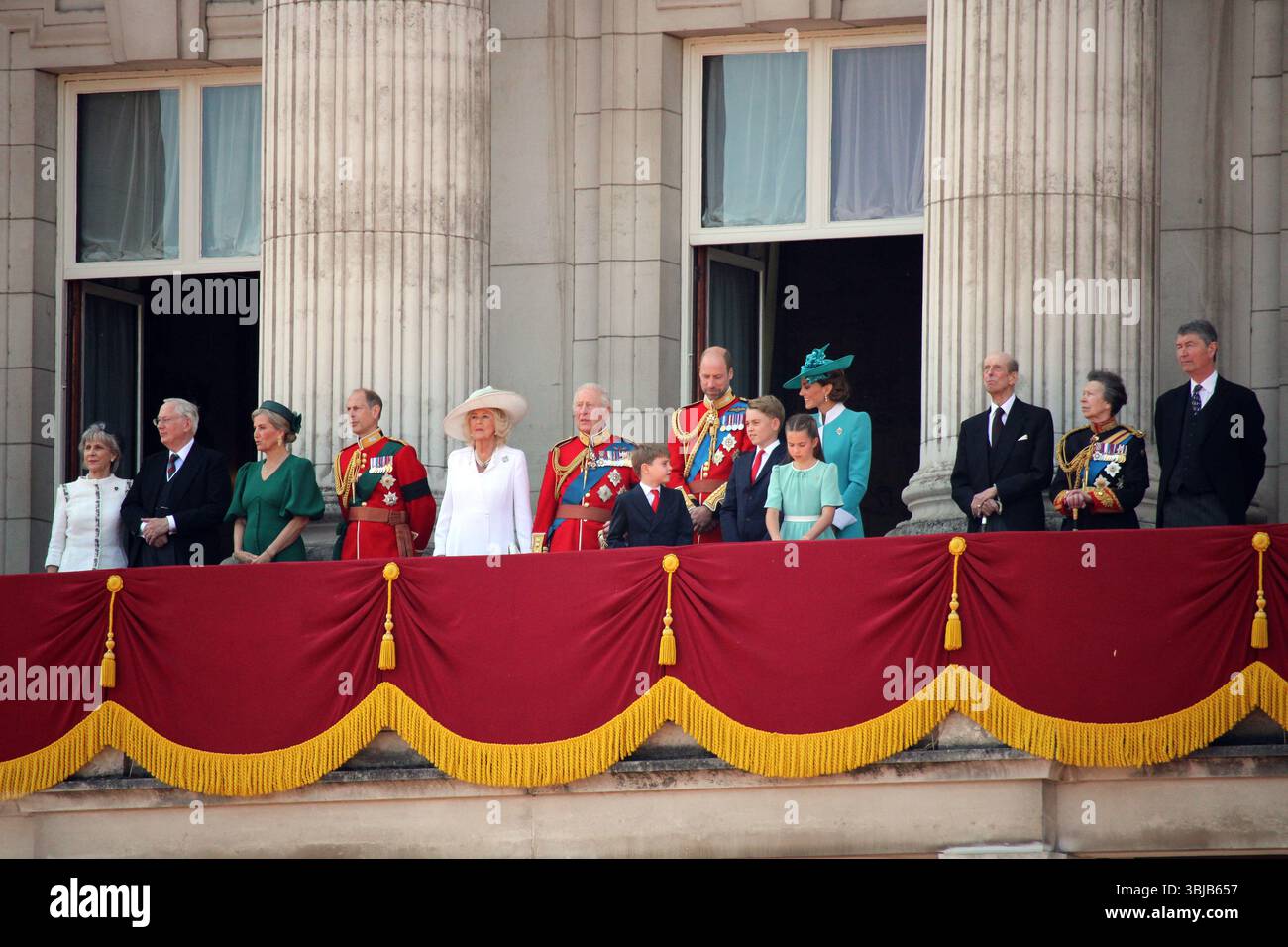 London, UK - King Charles iii, Queen Camilla and British Royal family ...