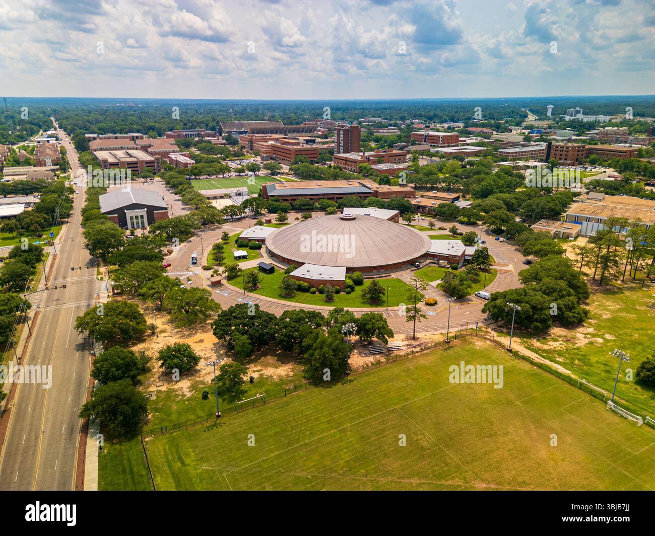Hattiesburg, MS -June 2, 2025: Reed Green Coliseum on the University of ...