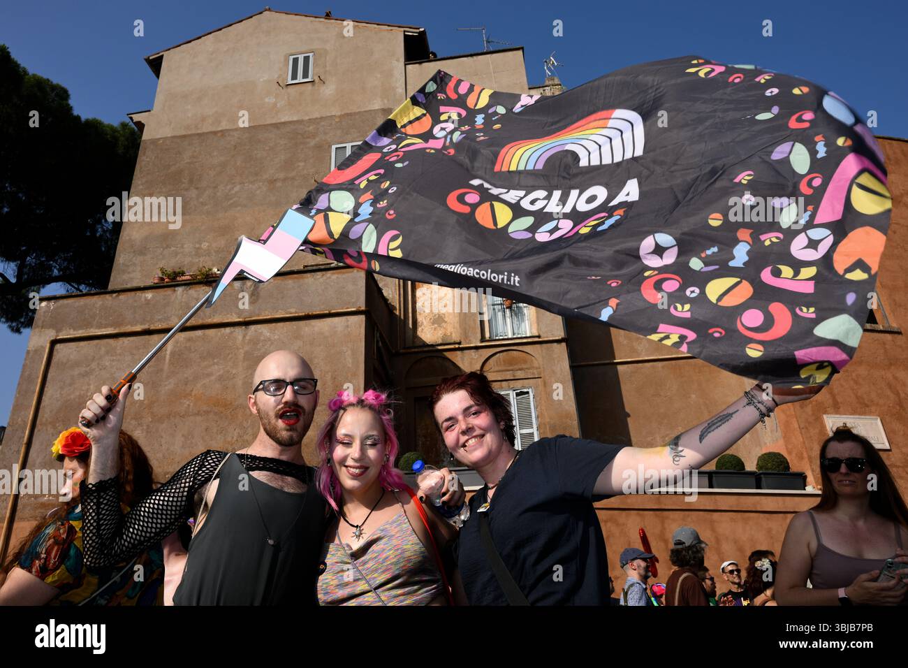 Rome pride 2025 hi-res stock photography and images - Alamy