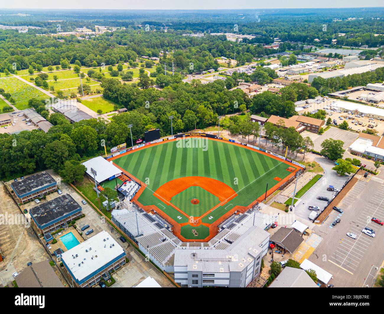 Hattiesburg, MS - June 2, 2025: Pete Taylor Park, home of the ...