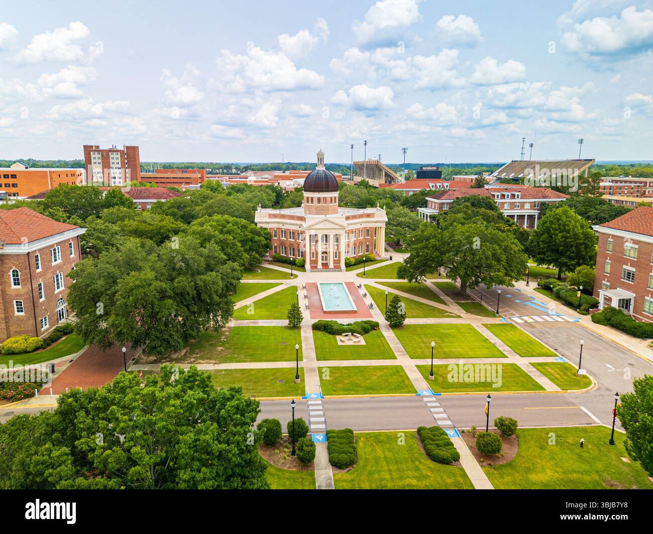 Hattiesburg, MS - June 2, 2025: The Administration Building on the ...