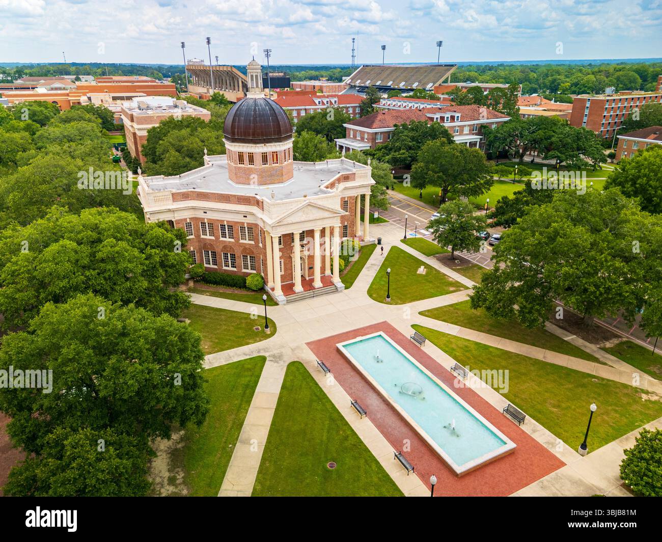 Hattiesburg, MS - June 2, 2025: The Administration Building on the ...