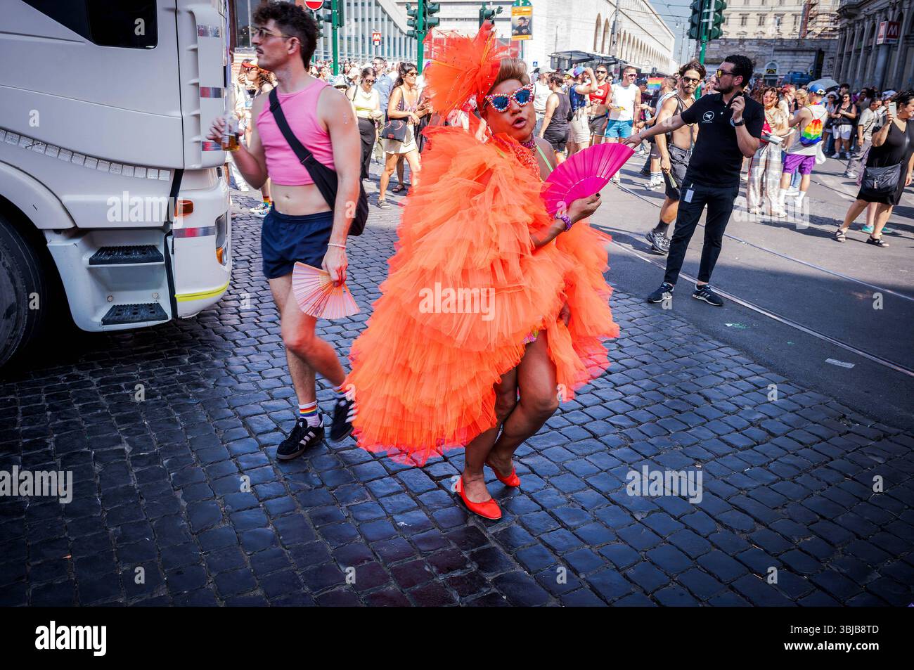 Rome pride parade 2025 hi-res stock photography and images - Alamy