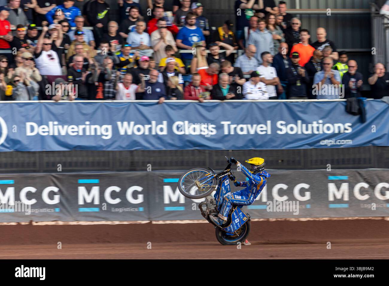 National Speedway Stadium, Manchester, UK. 14th June, 2025. ATPI FIM ...