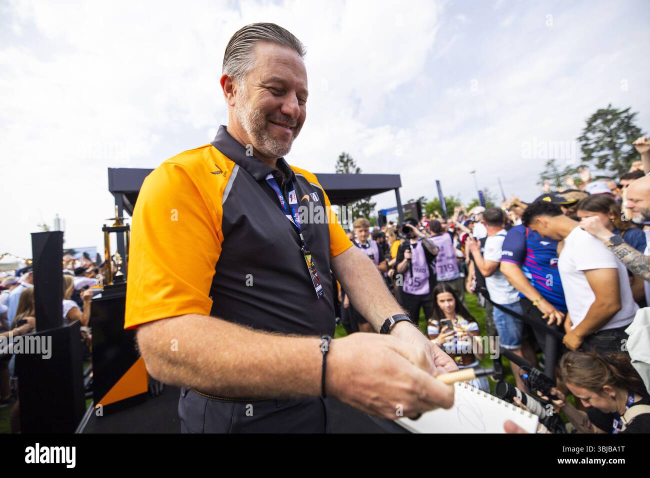 BROWN Zak (usa), CEO of McLaren, portrait during the 24 Hours of Le ...
