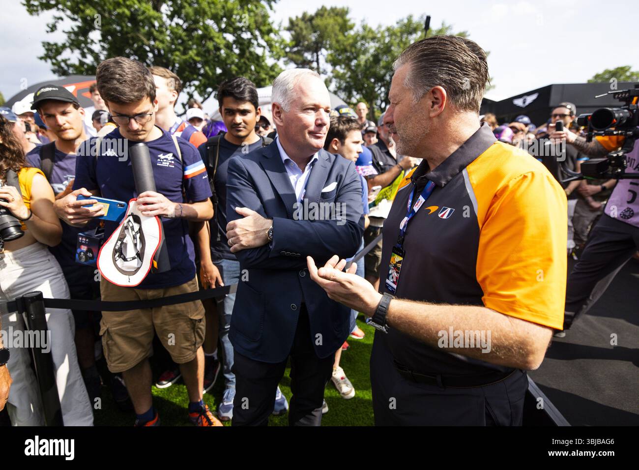 BROWN Zak (usa), CEO of McLaren, during the 24 Hours of Le Mans 2025 ...