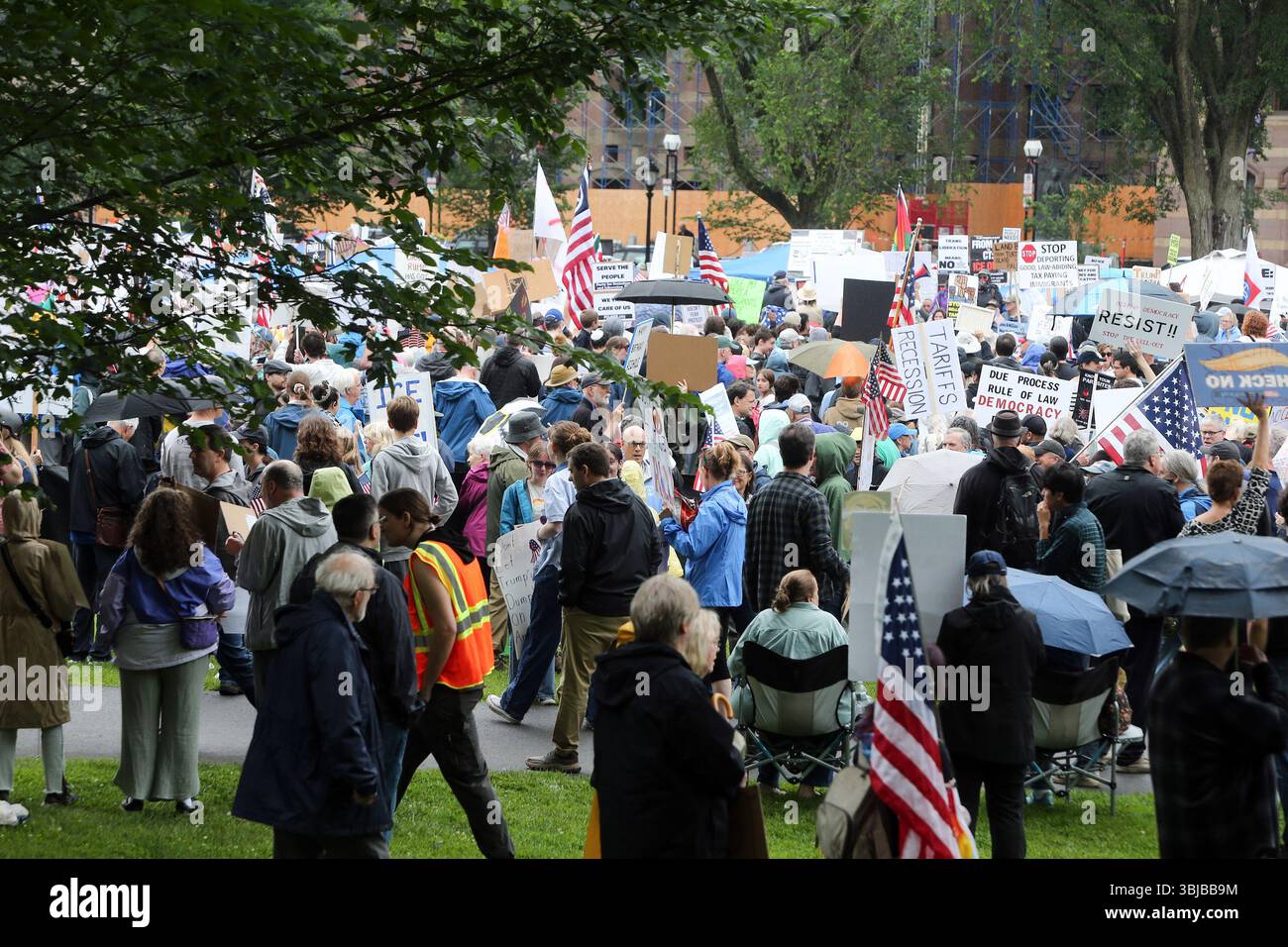 No kings protest connecticut hi-res stock photography and images - Alamy