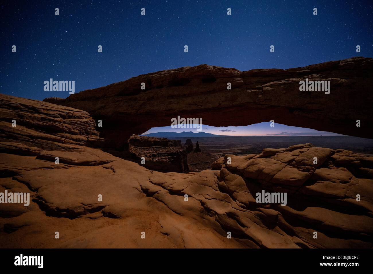 Utah night sky rock hi-res stock photography and images - Alamy