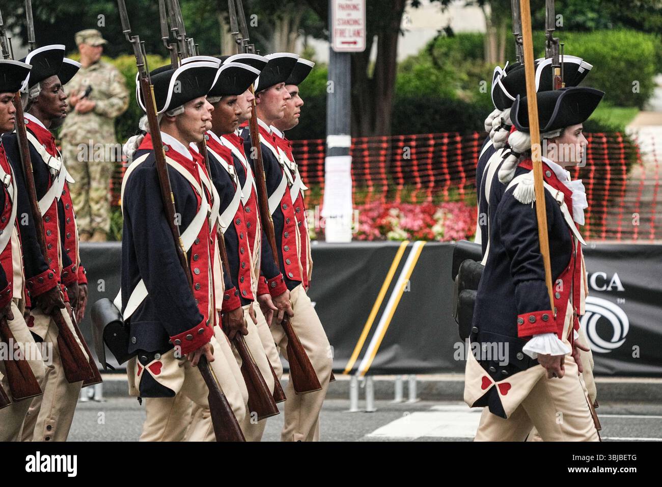 Washington, United States. 14th June, 2025. US military service members ...