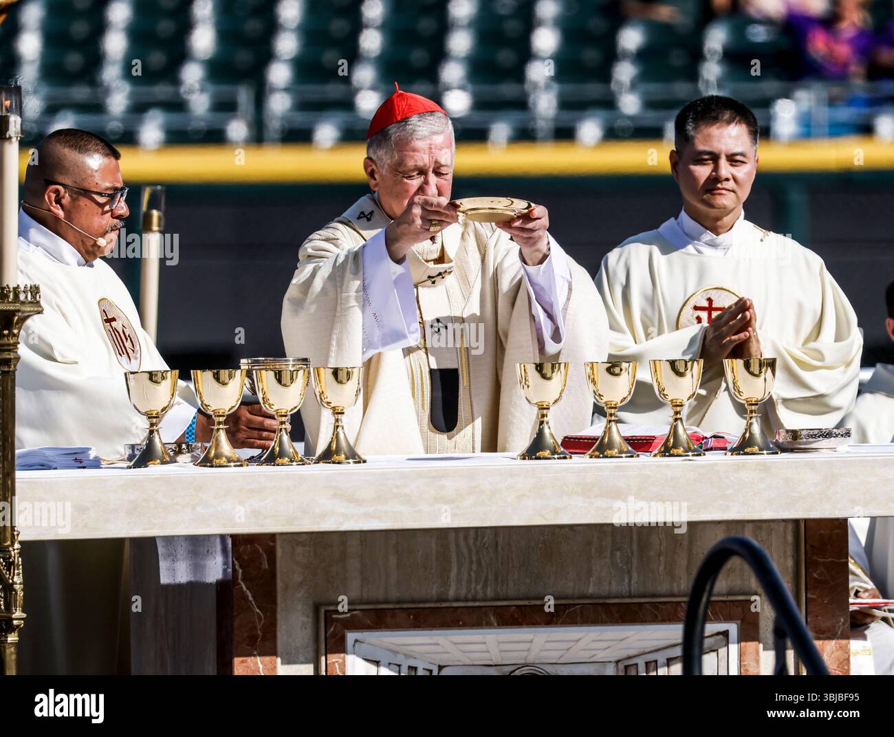 Chicago, United States. 11th Apr, 2025. Chicago Archbishop Cardinal ...