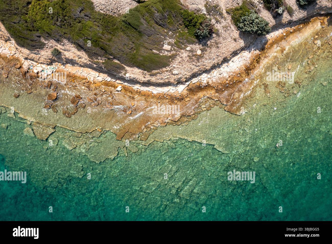 aerial view of the sea in Dalaman city Turkey Stock Photo - Alamy