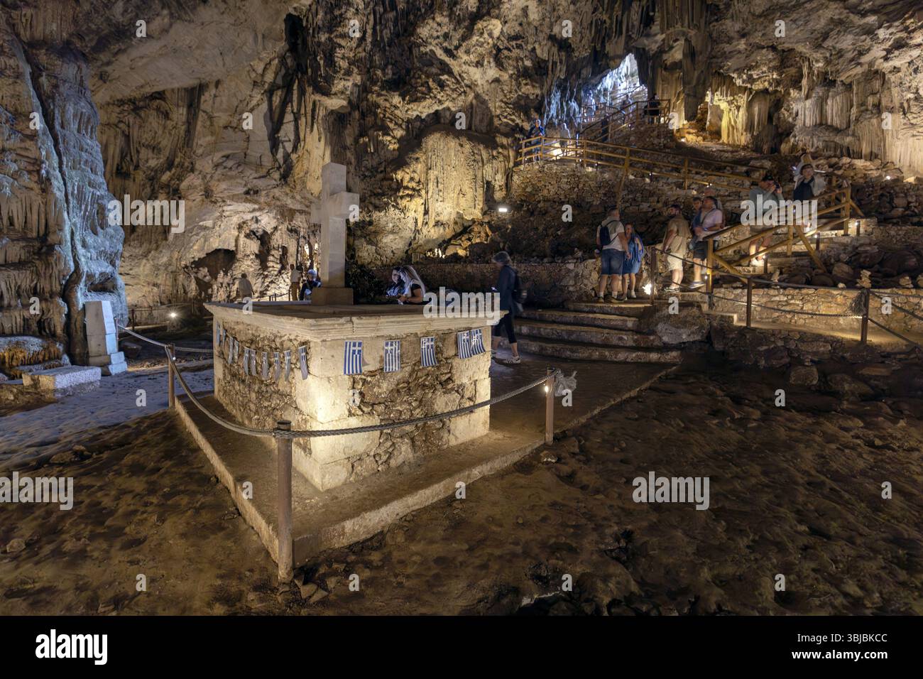 Melidoni Cave, Altar, Crete, Greece, 23 May 2025 Melidoni Cave, Crete ...