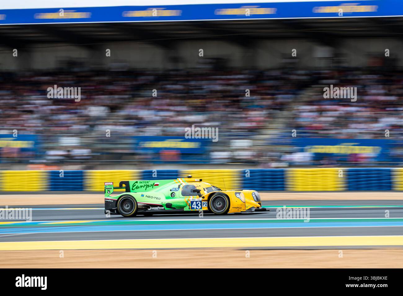 #43 Inter Europol Competition (POL) Oreca 07-Gibson (LMP2) driven by ...