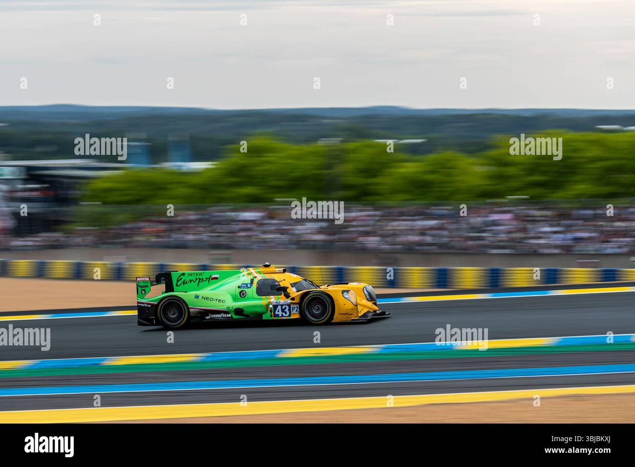 #43 Inter Europol Competition (POL) Oreca 07-Gibson (LMP2) driven by ...