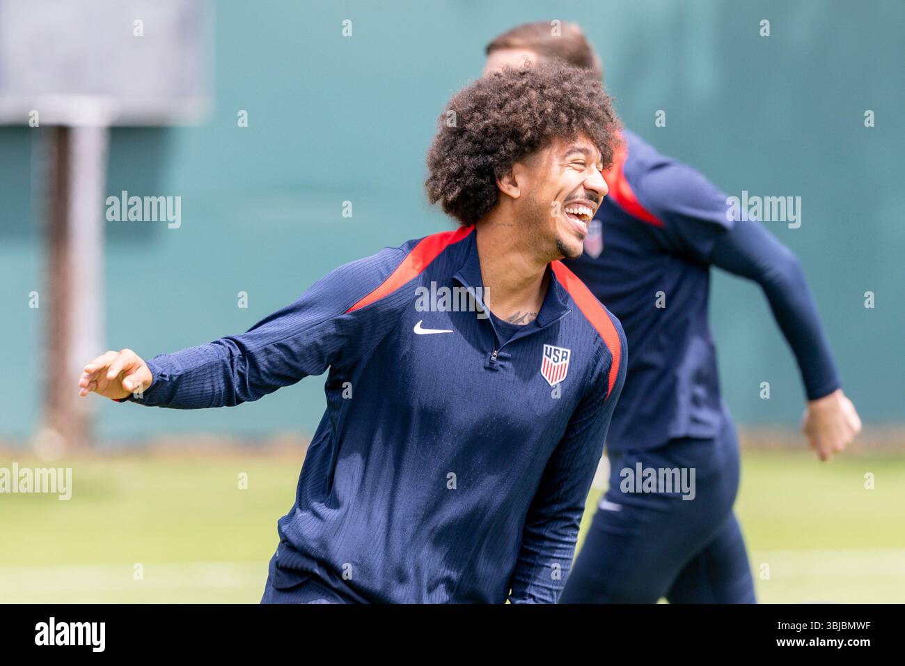 PALO ALTO, CA - JUNE 14: US Men's National Team Defender Chris Richards ...