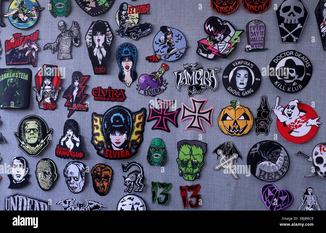 Leicestershire, UK. Saturday June 14, 2025. Alternative horror inspired ...