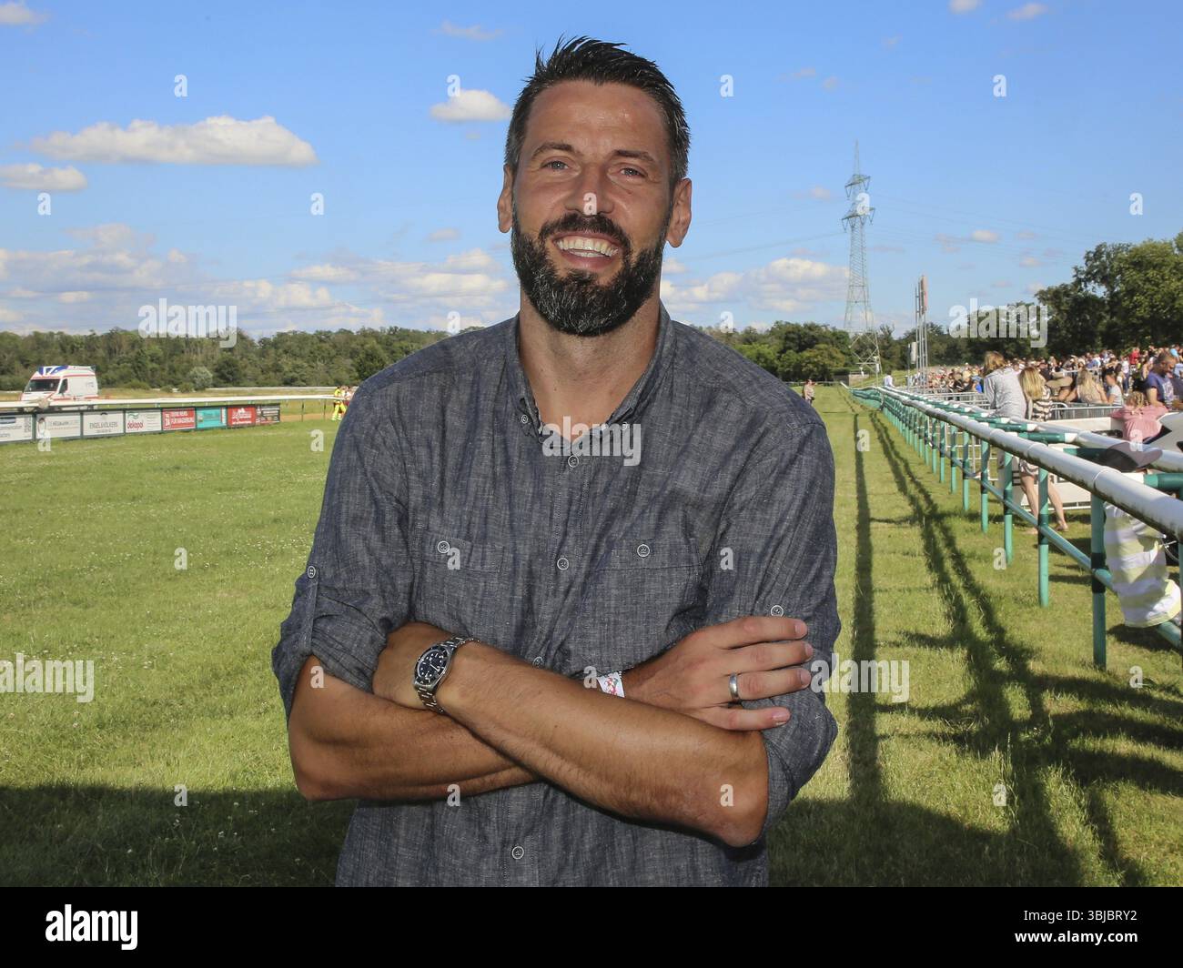 Head coach Bennet Wiegert (SC Magdeburg) visiting the Magdeburg ...