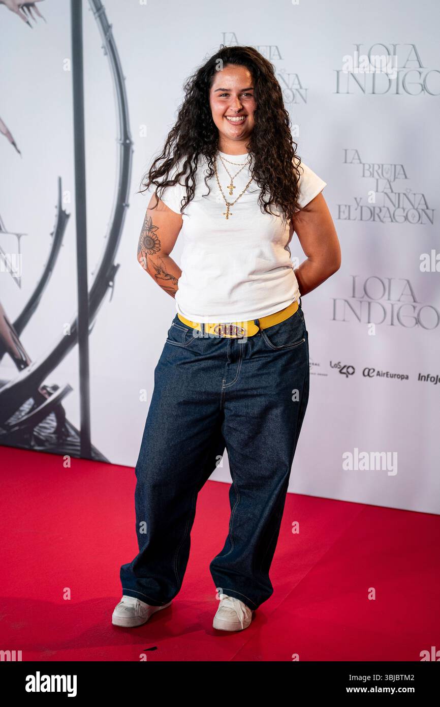 Salma attends to Lola Indigo concert photocall at Riyadh Air ...