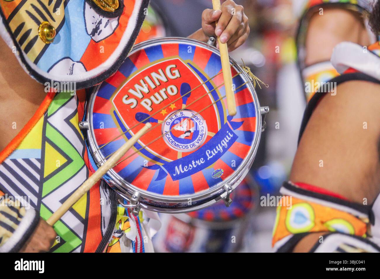 Academicos de Vigario Geral samba school in Rio de Janeiro, Brazil ...