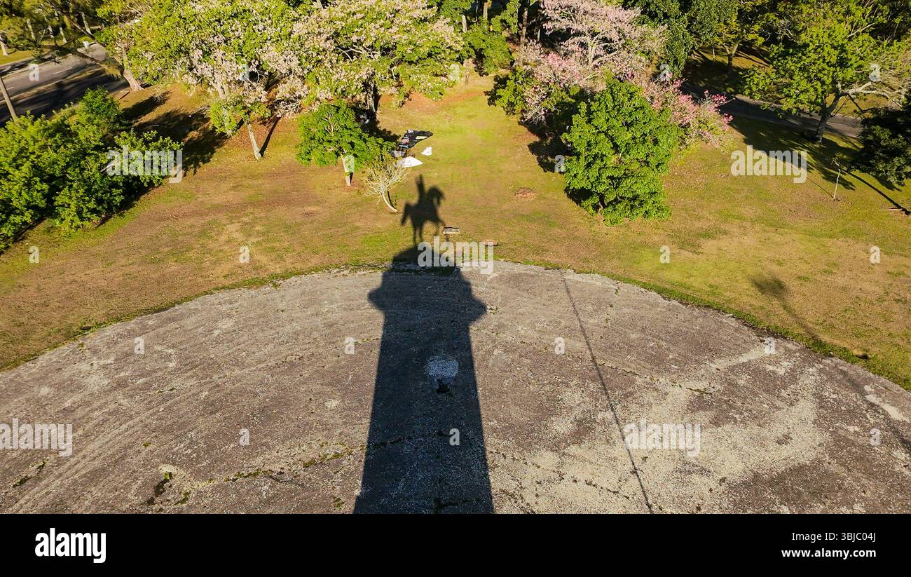 Monument to General San Martín in Rio de Janeiro, Brazil - March 22 ...