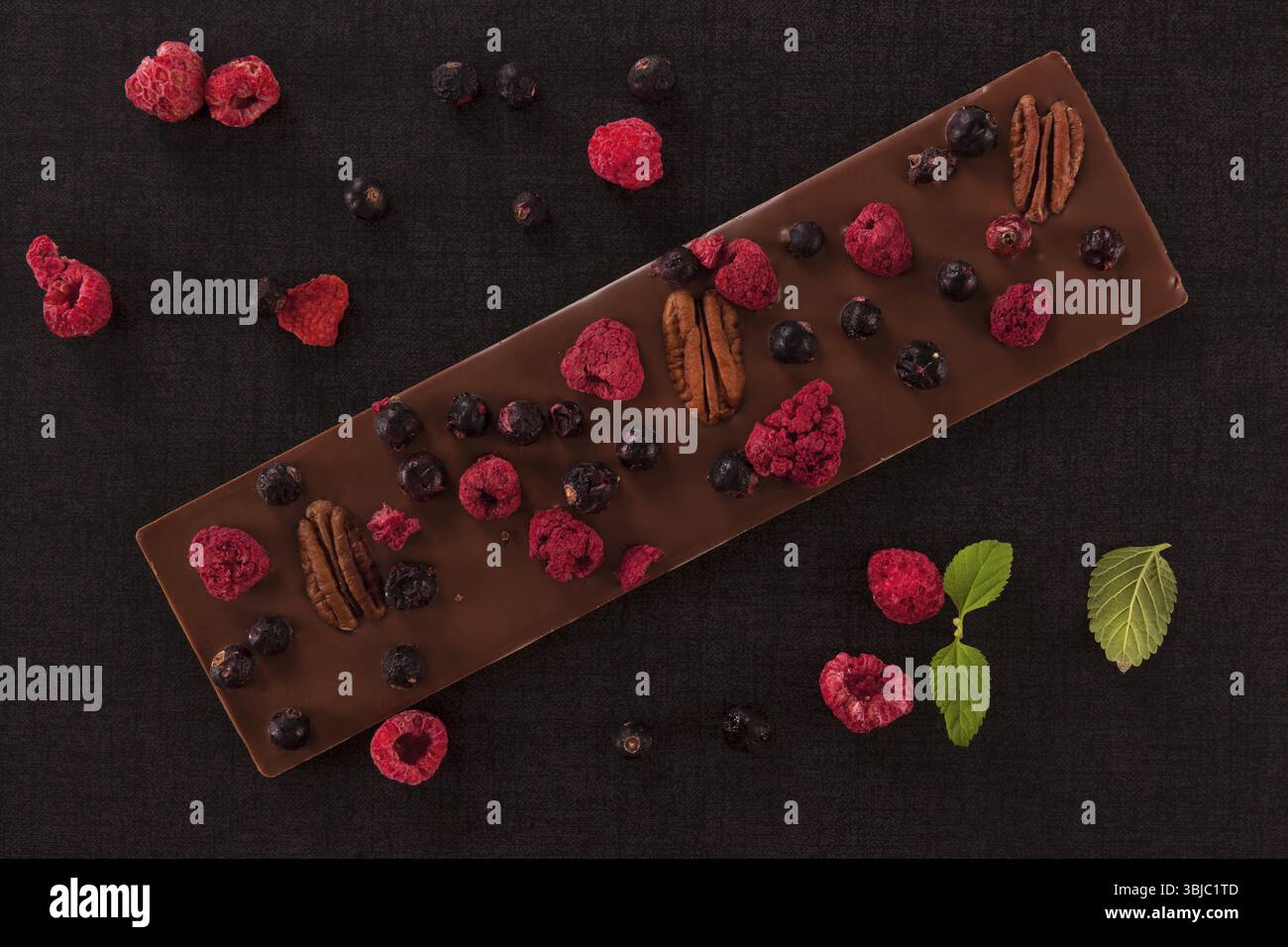 Top view chocolate dry hi-res stock photography and images - Alamy