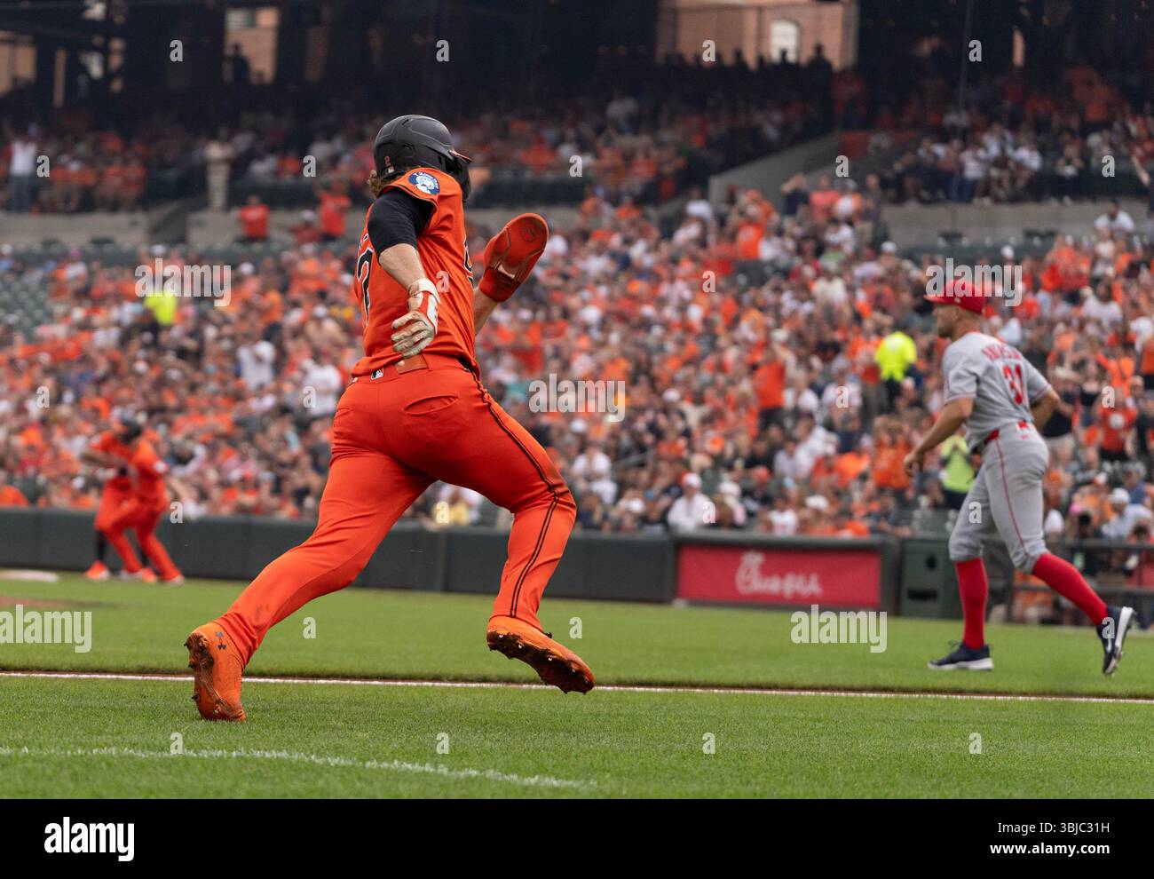 BALTIMORE, MD - JUNE 14: during a MLB game between the Baltimore ...