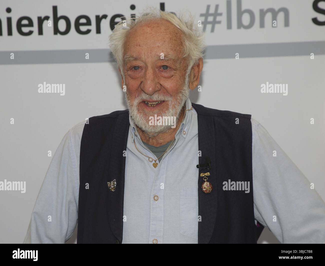 German actor and cabaret artist Dieter Hallervorden at the Leipzig Book ...