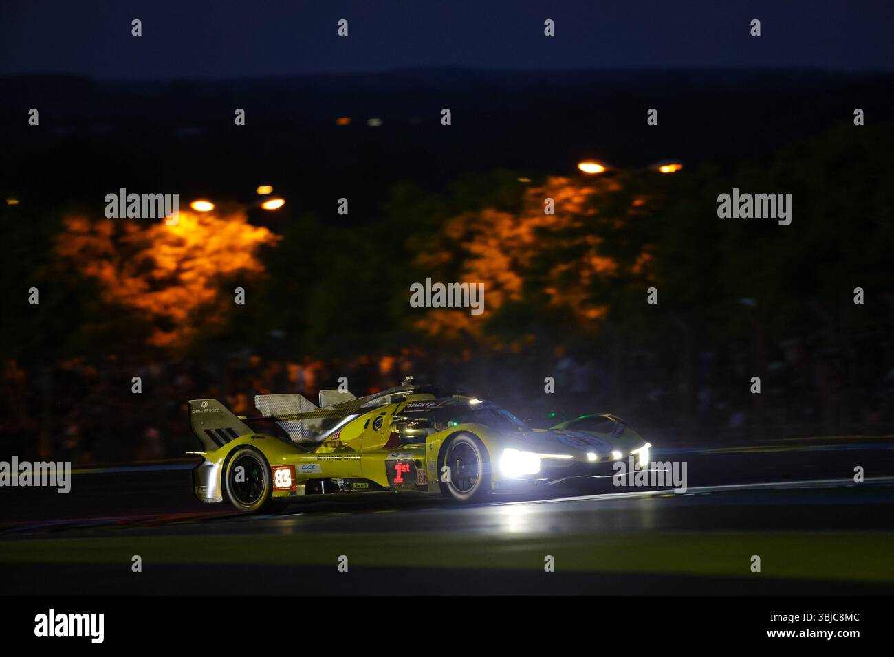 Robert KUBICA (POL), Yifei YE (CHN), Philip HANSON (GBR) on # 83 AF CORSE, Ferrari 499P, in ...