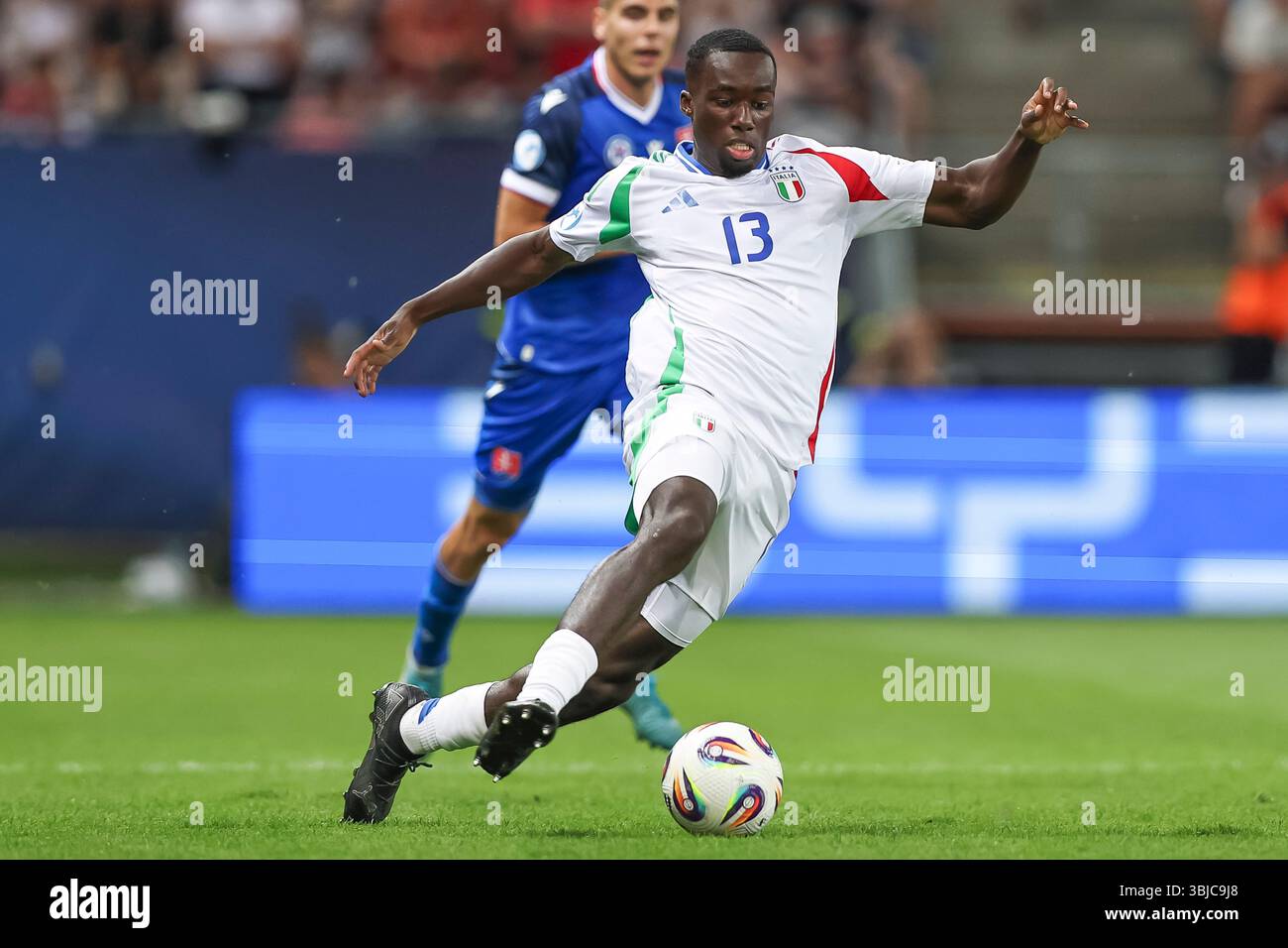 Michael Kayode (Italy U21) during the UEFA Under 21 Slovakia 2025 match ...