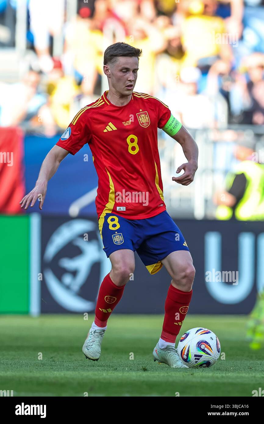 Benat Turrientes (Spain U21) during the UEFA Under 21 Slovakia 2025 ...