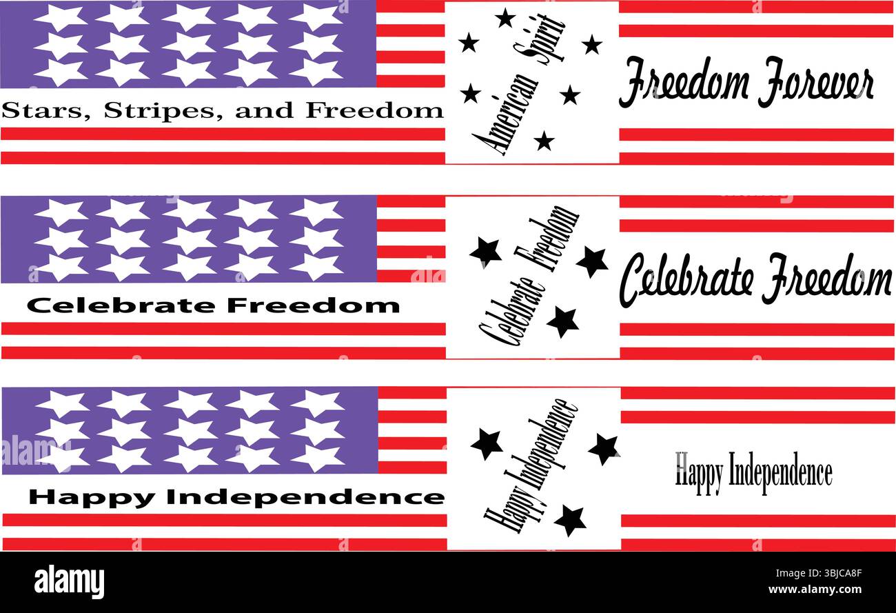 Patriotic motifs Stock Vector Images - Alamy