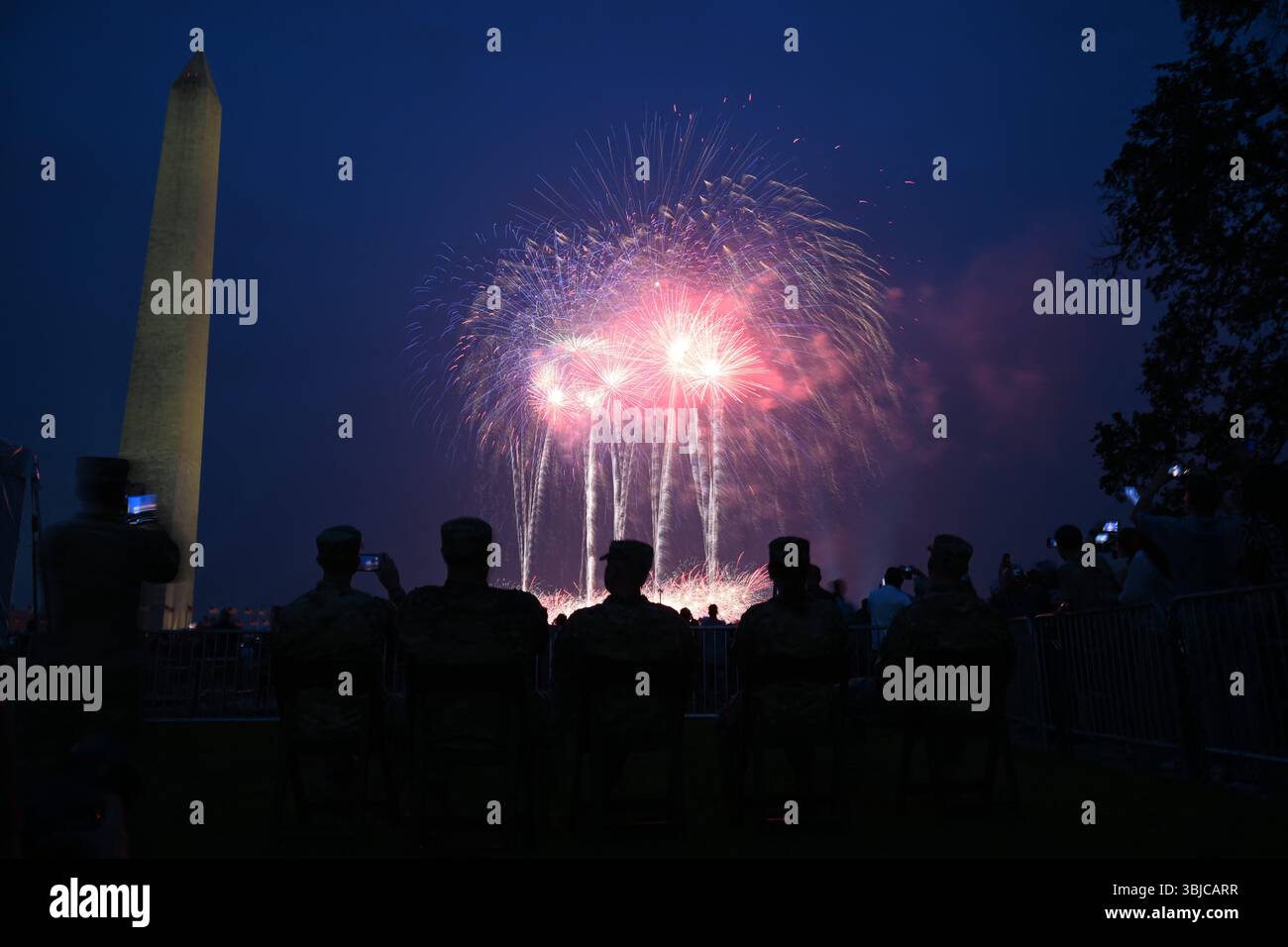 D.C., United States. 20th May, 2025. Fireworks as part of the scene as ...