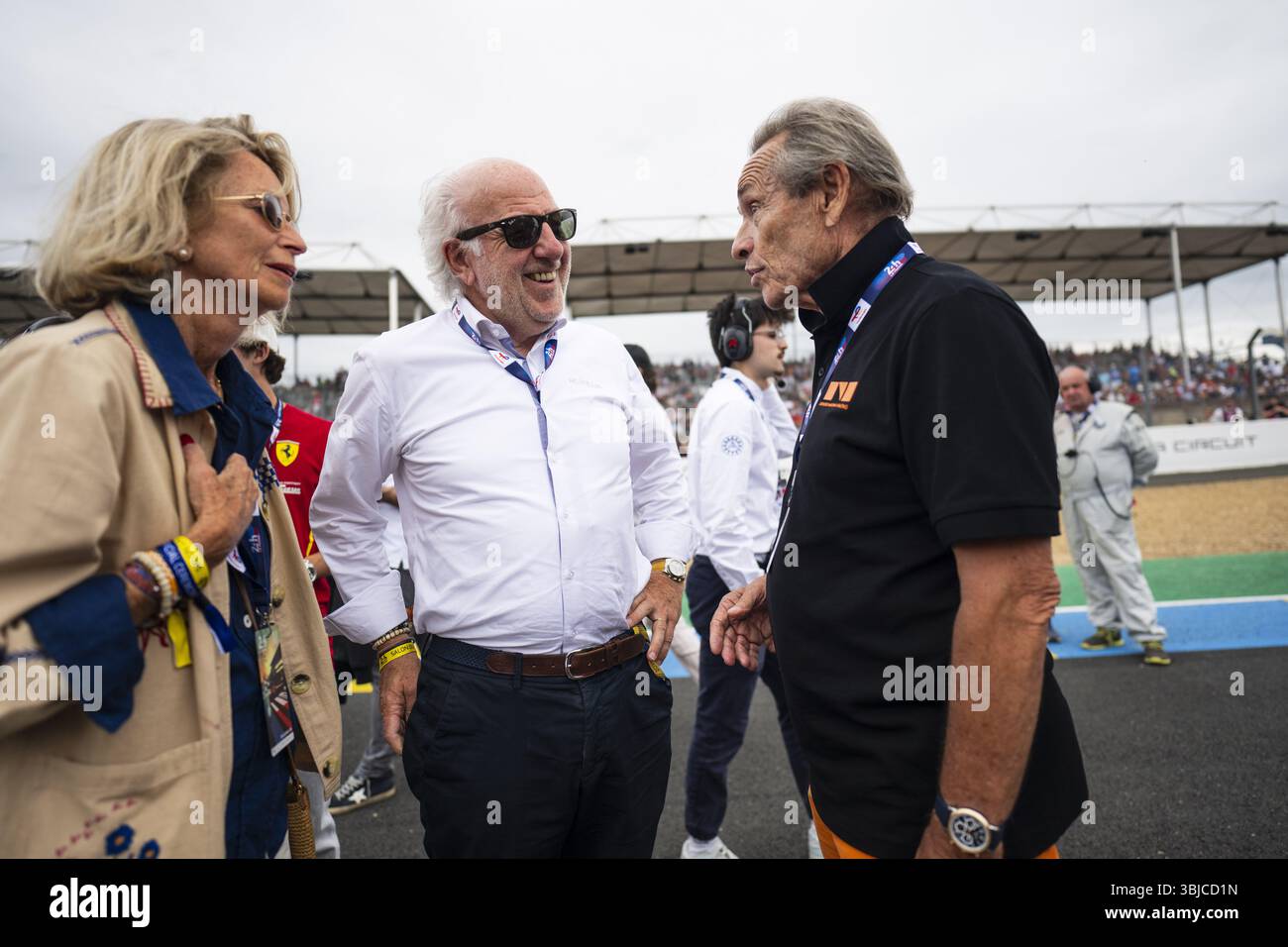 RICHARDS David and ICKX Jakcy during the 24 Hours of Le Mans 2025, 4th round of the 2025 FIA ...