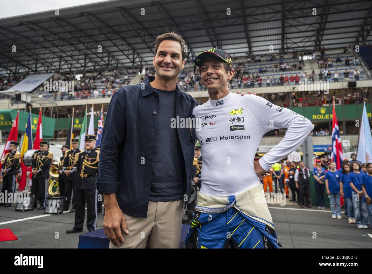 ROSSI Valentino (ita), Team WRT, BMW M4 LMGT3, #46, LMGT3, FEDERER ...